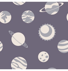 Medieval solar system planets Royalty Free Vector Image