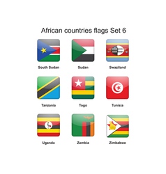 Country flags icons Royalty Free Vector Image - VectorStock