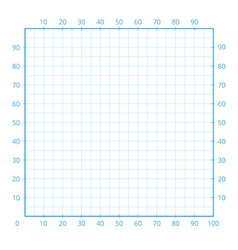 Graph paper background Royalty Free Vector Image