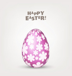 Easter eggs colored set spring holidays in april Vector Image