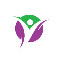 Community people icon graphic design template Vector Image