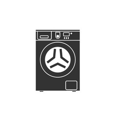 Washing machine isolated Royalty Free Vector Image