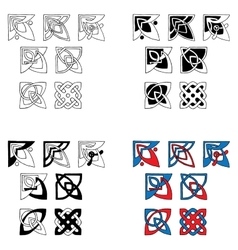 Celtic symbols Royalty Free Vector Image - VectorStock