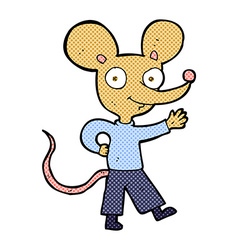Cartoon dead mouse Royalty Free Vector Image - VectorStock