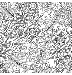 Floral seamless pattern Royalty Free Vector Image