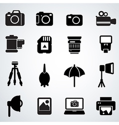 Photo booth accessories Royalty Free Vector Image