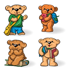 Teddy bears Royalty Free Vector Image - VectorStock