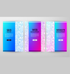 Personal growth development brochure template Vector Image