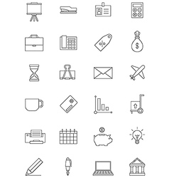 Colorful economy icons set Royalty Free Vector Image