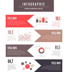 Set business infographics icons for design website