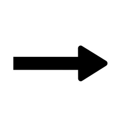 Black arrow fast speed sign Royalty Free Vector Image