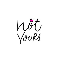 Change your ways shirt quote lettering Royalty Free Vector