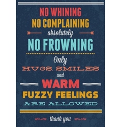 Vintage poster typography Royalty Free Vector Image