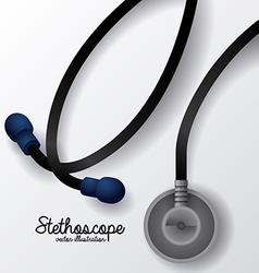 Stethoscope design Royalty Free Vector Image - VectorStock