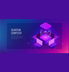 Isometric developing programming and coding Vector Image