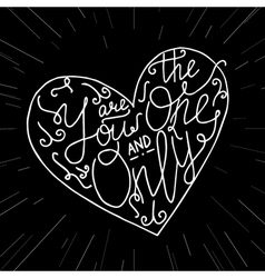 All you need is love Royalty Free Vector Image