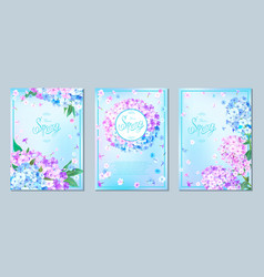 Spring collection background Royalty Free Vector Image
