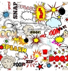 Comic book background Royalty Free Vector Image