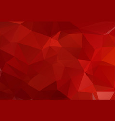 Red abstract background polygon Royalty Free Vector Image