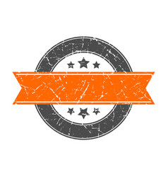 Blank stamp round grunge sign label Royalty Free Vector