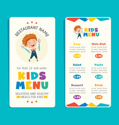 Kid cooking meal Royalty Free Vector Image - VectorStock