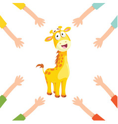 Kids with turtle Royalty Free Vector Image - VectorStock