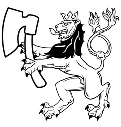 Heraldry coat of arms Royalty Free Vector Image