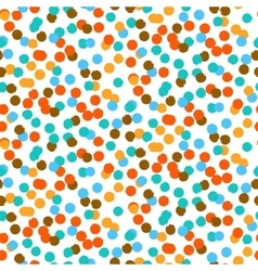 Seamless confetti pattern in candy colors Vector Image