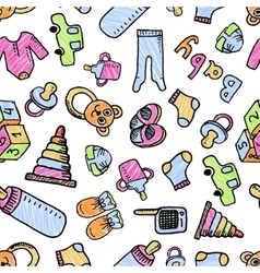 Baby things vector by toming - Image #67629 - VectorStock