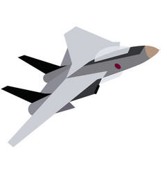 Airplane jet engine turbines Royalty Free Vector Image