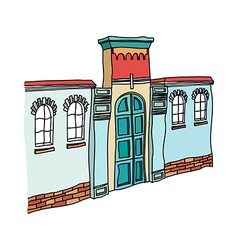 Bajang ratu gate temple Royalty Free Vector Image