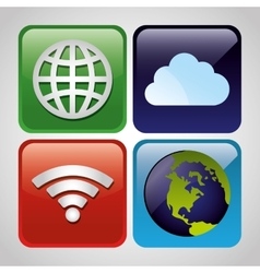 Cleaning and service symbol Royalty Free Vector Image