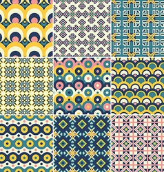 Retro seamless pattern Royalty Free Vector Image
