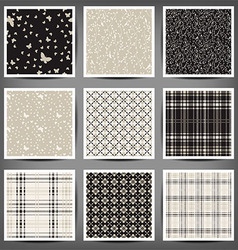 Seamless print patterns Royalty Free Vector Image