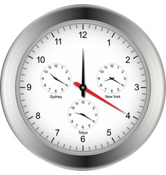 Clock face Royalty Free Vector Image - VectorStock