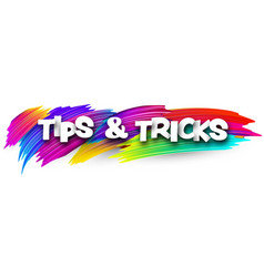 Information paper word sign with colorful Vector Image