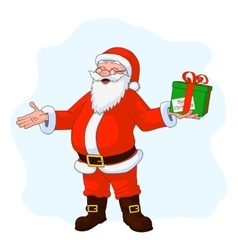Drunk santa dancing cartoon Royalty Free Vector Image