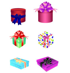 Gift emoticon Royalty Free Vector Image - VectorStock