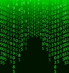 Matrix background Royalty Free Vector Image - VectorStock