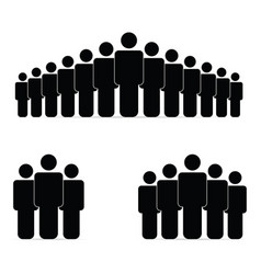 Social issues and critical problems pictograph Vector Image