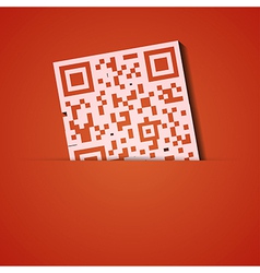 Modern qr code background Royalty Free Vector Image