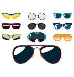 Sunglasses set Royalty Free Vector Image - VectorStock