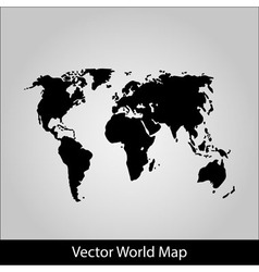 Colorful ancient World map Royalty Free Vector Image