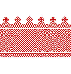 Russian old embroidery and patterns Royalty Free Vector