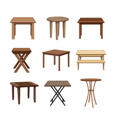 Summer garden outdoor table cartoon Royalty Free Vector