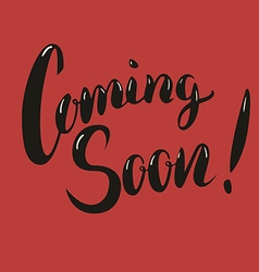 Coming soon loading screen Royalty Free Vector Image