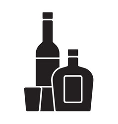 Alcohol drink vodka Royalty Free Vector Image - VectorStock