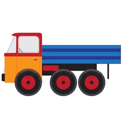 Cartoon toy wind up car Royalty Free Vector Image