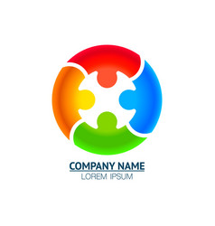 Community union support Royalty Free Vector Image