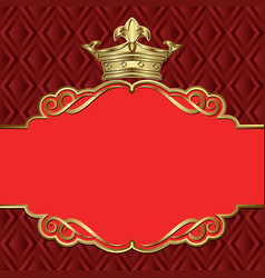 Royal background elements Royalty Free Vector Image